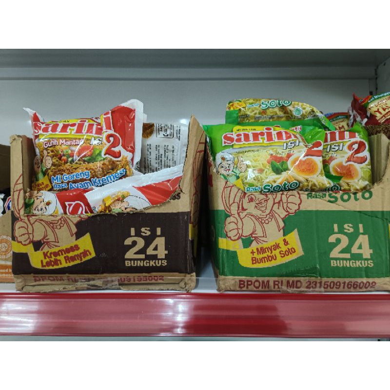 Ready Sarimi isi 2 asli Indonesia 😋 | Shopee Malaysia