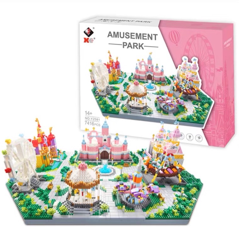 XXKS AMUSEMENT PARK BUILDING BLOCK (YZ081) | Shopee Malaysia