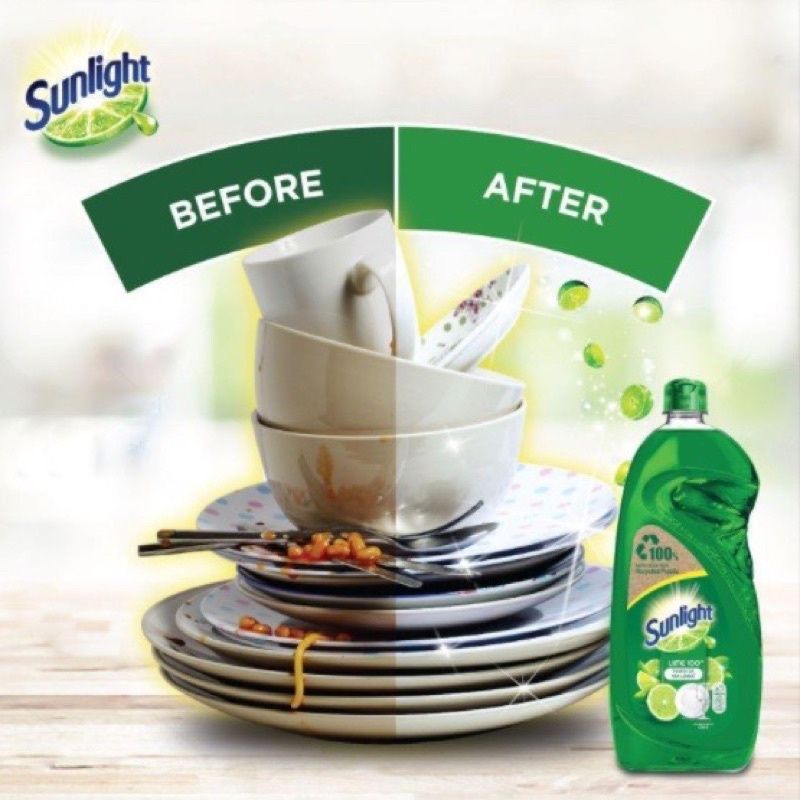 SUNLIGHT DISHWASH LIQUID LIME/LEMON 800ML | Shopee Malaysia