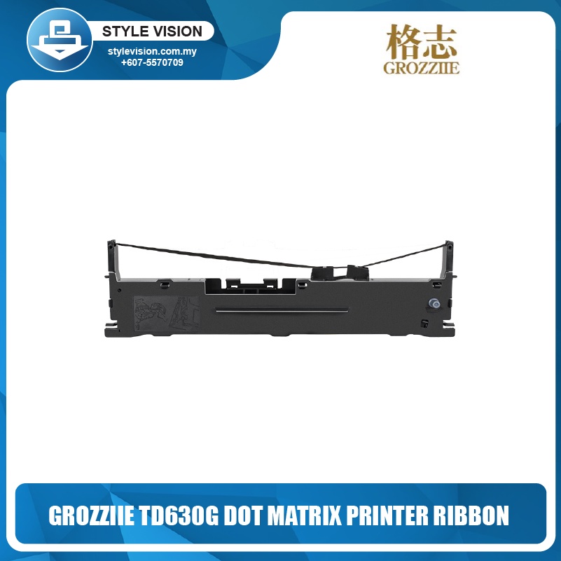 Grozziie TD630G Dot Matrix Printer 1+5 Copies Carbon Paper Ribbon ...