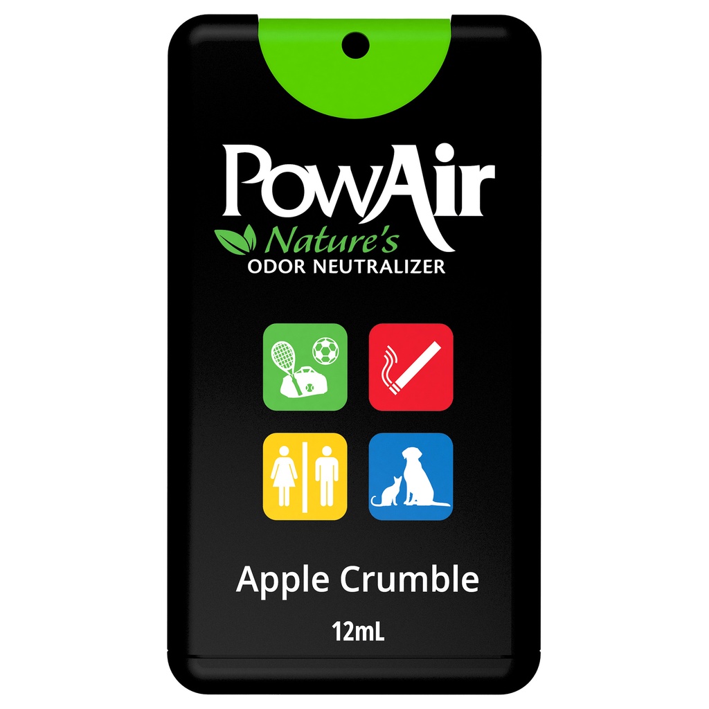 Pow Air Spray Card Apple Crumble 12ml (Odor Neutralizer, Deodorizer ...