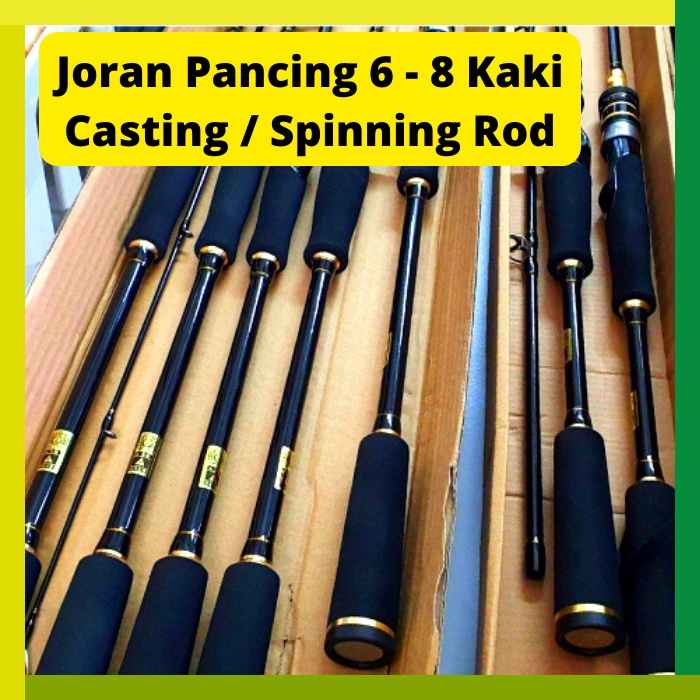 Rod Batang Jorang Joran Pancing Mancing Memancing Udang Galah Ikan ...