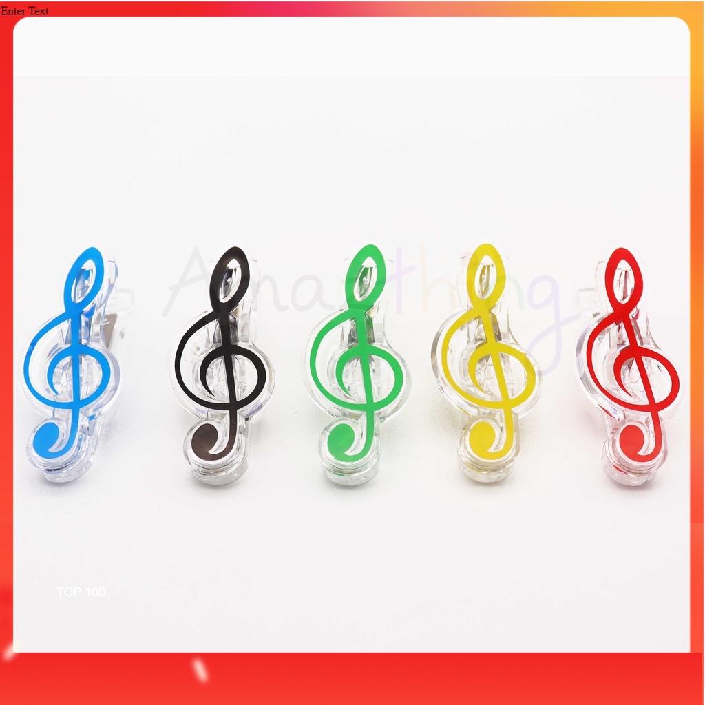 Small Music Notes Clip