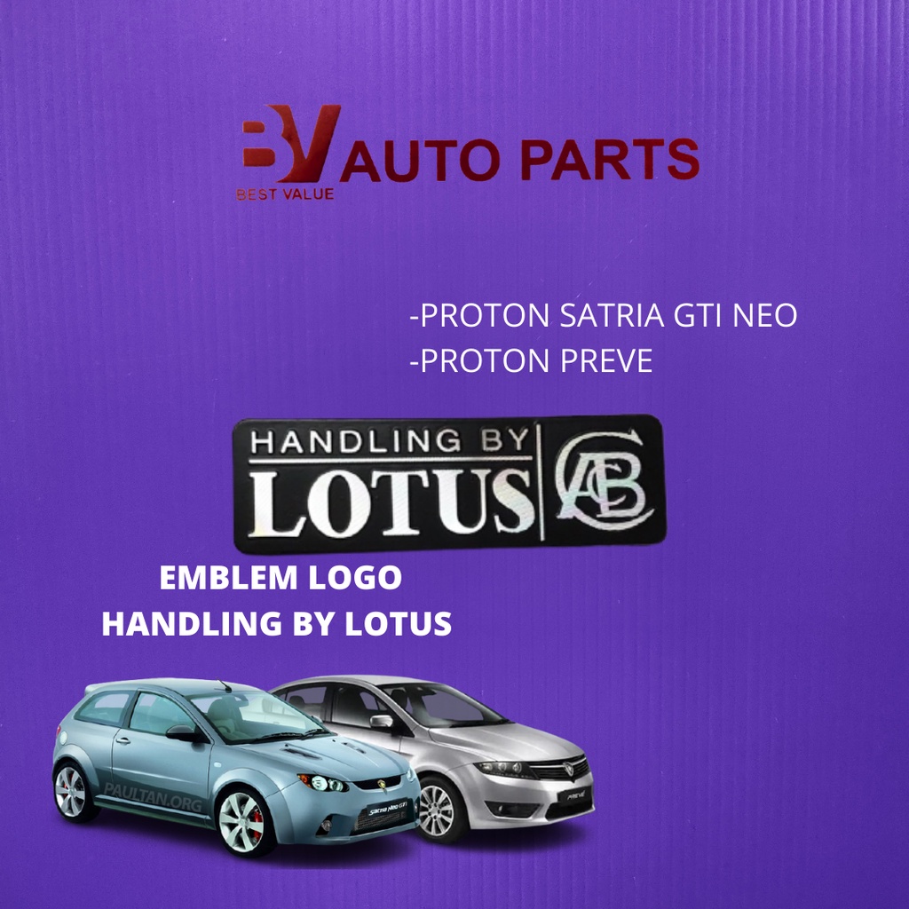 MALAYSIA READY STOCK💫ORI Lotus Emblem Logo Proton Lotus Satria GTI Neo ...