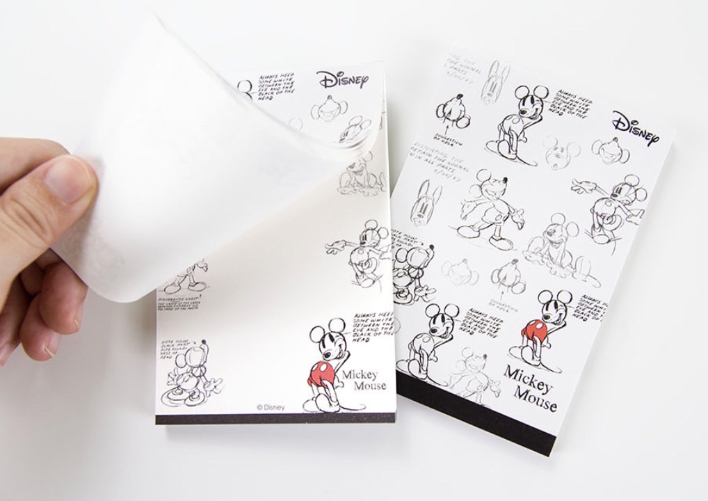 Disney Notepad 60K Pooh Princess Memo Toy Story Dumbo Mickey Alice ...