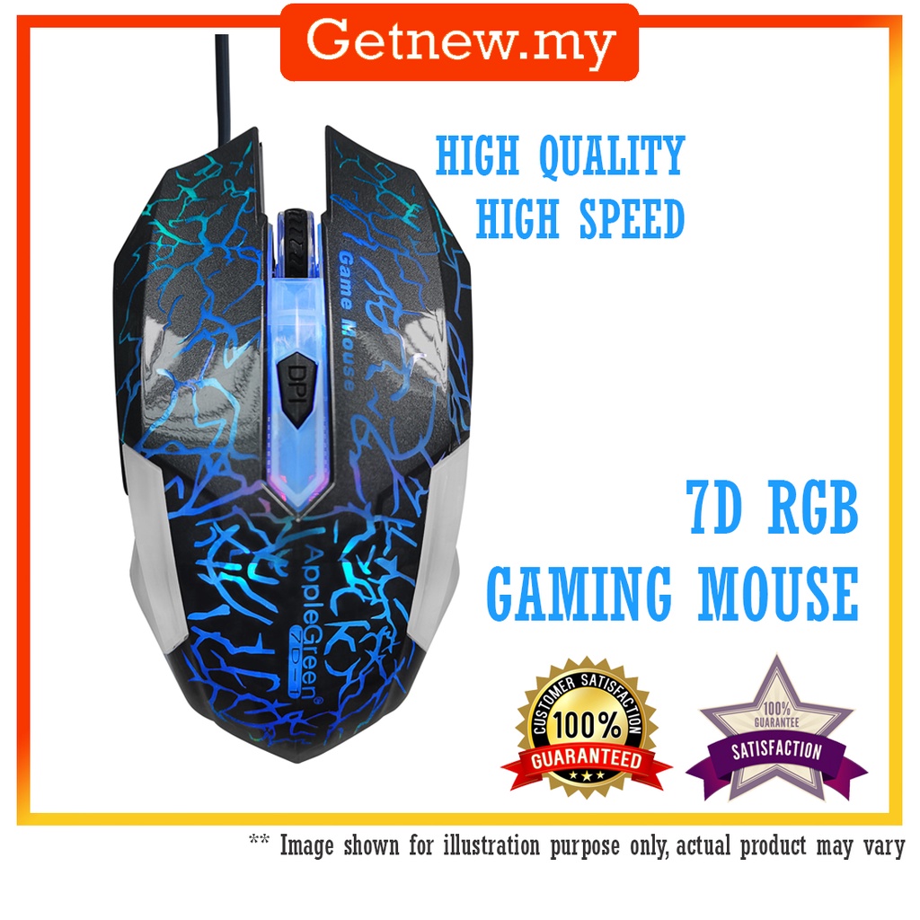 🔥Ready stock🔥High Quality 7D Gaming Mouse tetikus LAPTOP DESKTOP PC ...