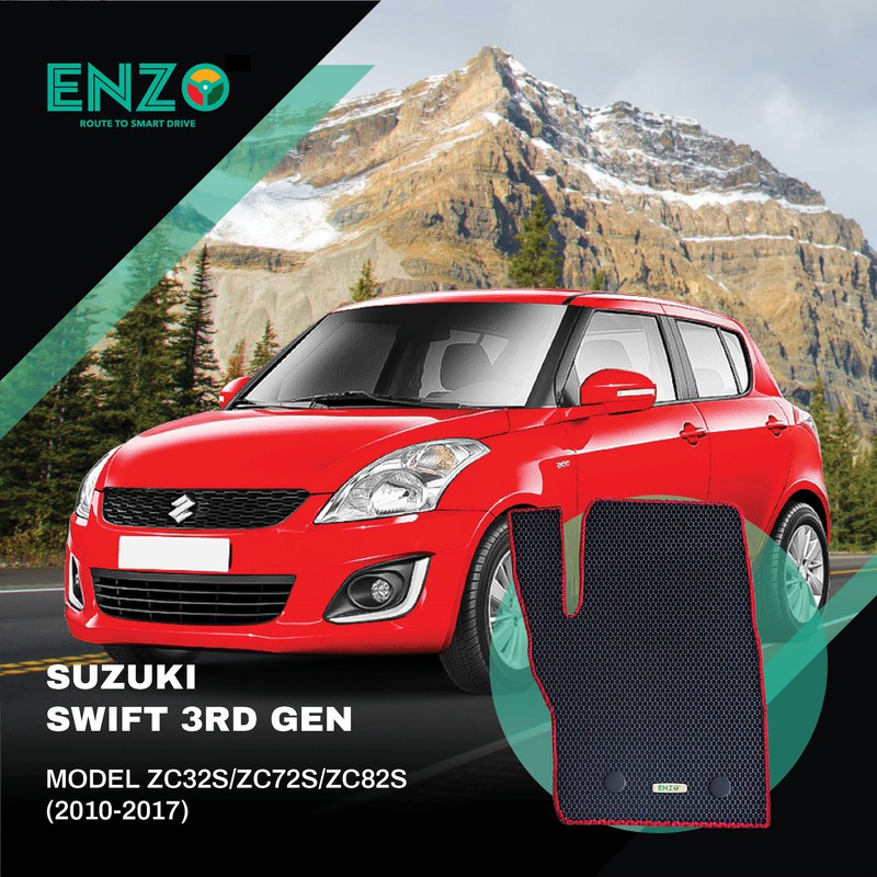 Suzuki Swift 3rd Gen Model AZG - Enzo Customised Car Mat | Shopee Malaysia