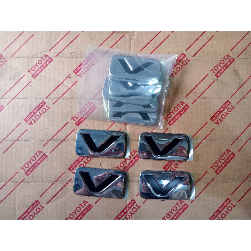 Toyota luxury Letter "V" emblem logo | Shopee Malaysia