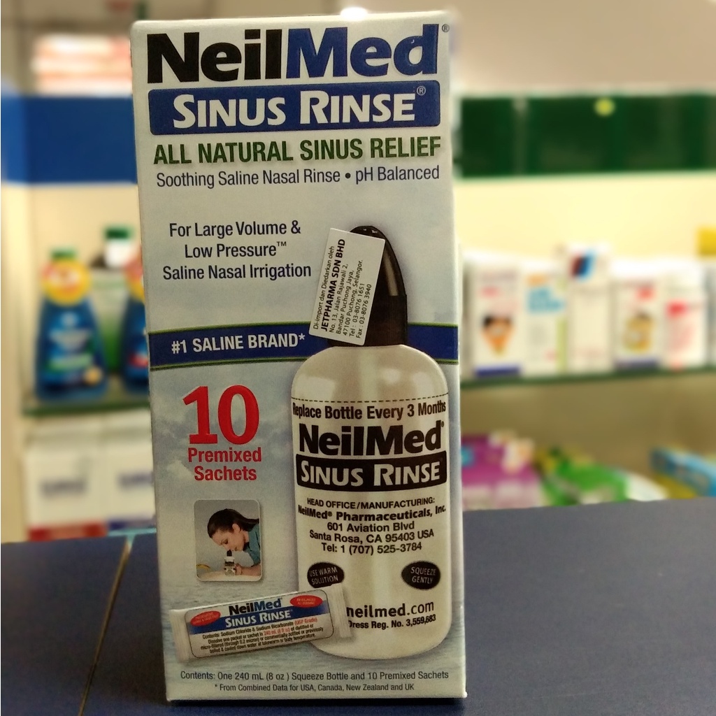 NeilMed SINUS RINSE Starter kits (10 premixed sachets) | Shopee Malaysia