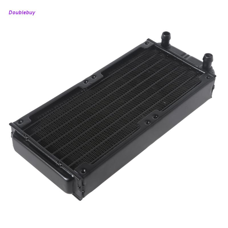 Doublebuy PC Aluminum Radiator Water Cooling 10 Tubes Heat Exchanger ...