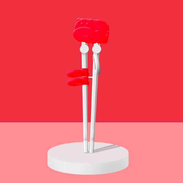 Cute Cartoon Children Training Chopstick Learning Toddler Beginner Kids ...