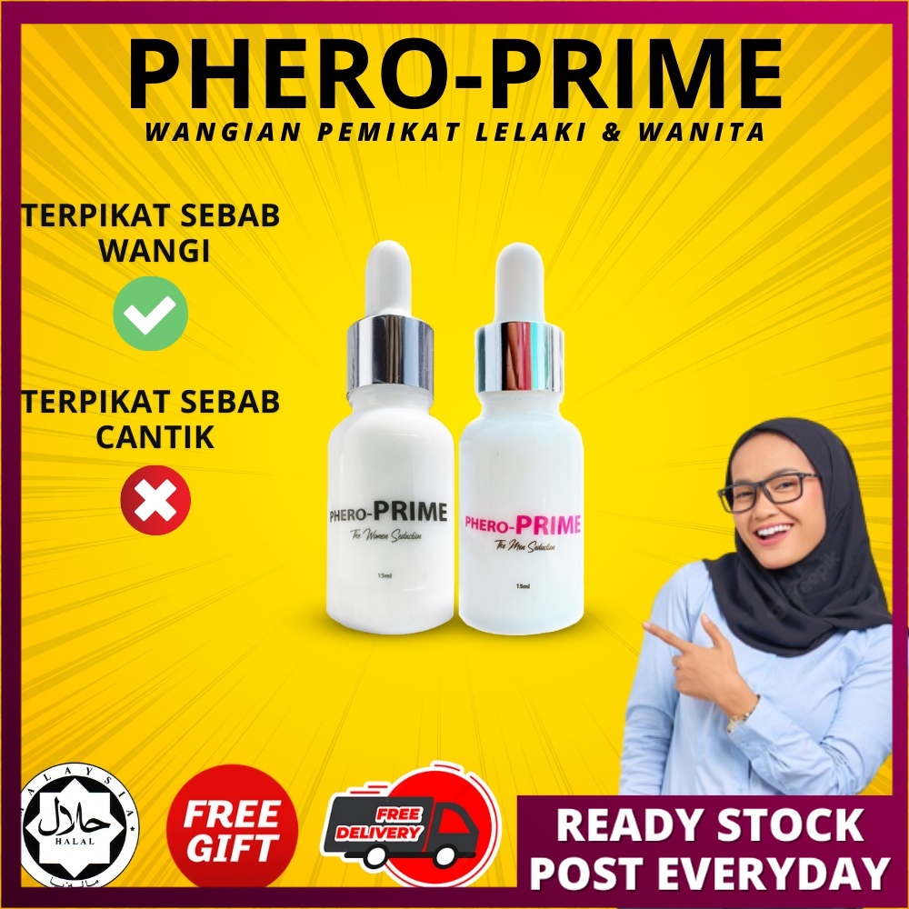 (Ready Stock) Perfume Phero Prime 100% Original Direct HQ - Pheromones ...
