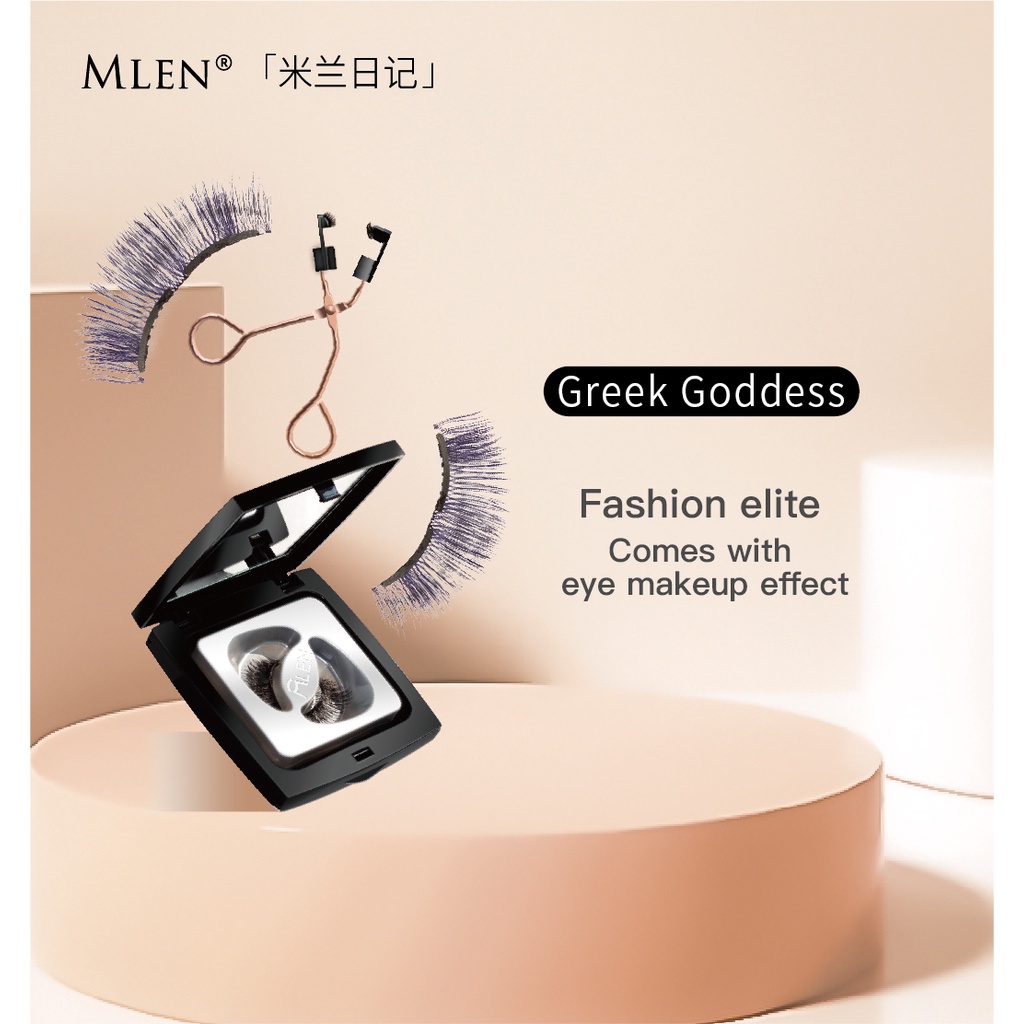 Mlen Soft Magnetic Eyelashes No13 Greek Goddess | Shopee Malaysia