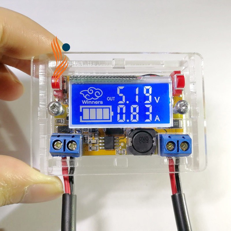 New DC-DC Adjustable Step Down Power Supply Module Voltage Current LCD ...