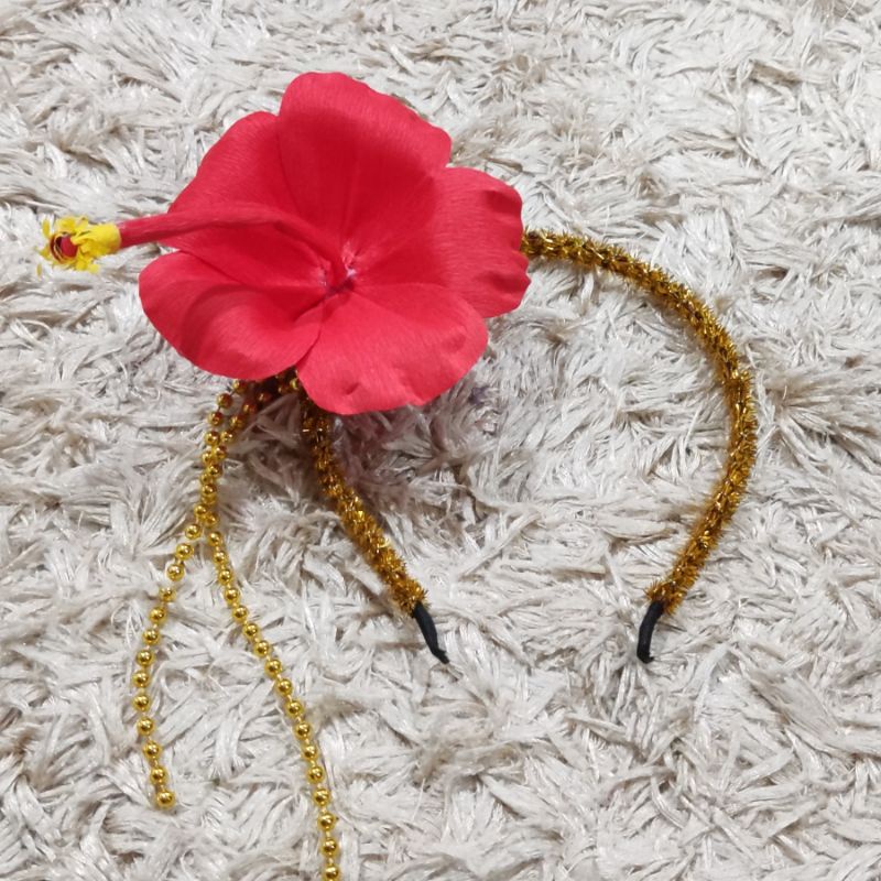 AKSESORI MERDEKA Cekak / Headband Bunga Raya 1 Kelopak Eksklusif ...