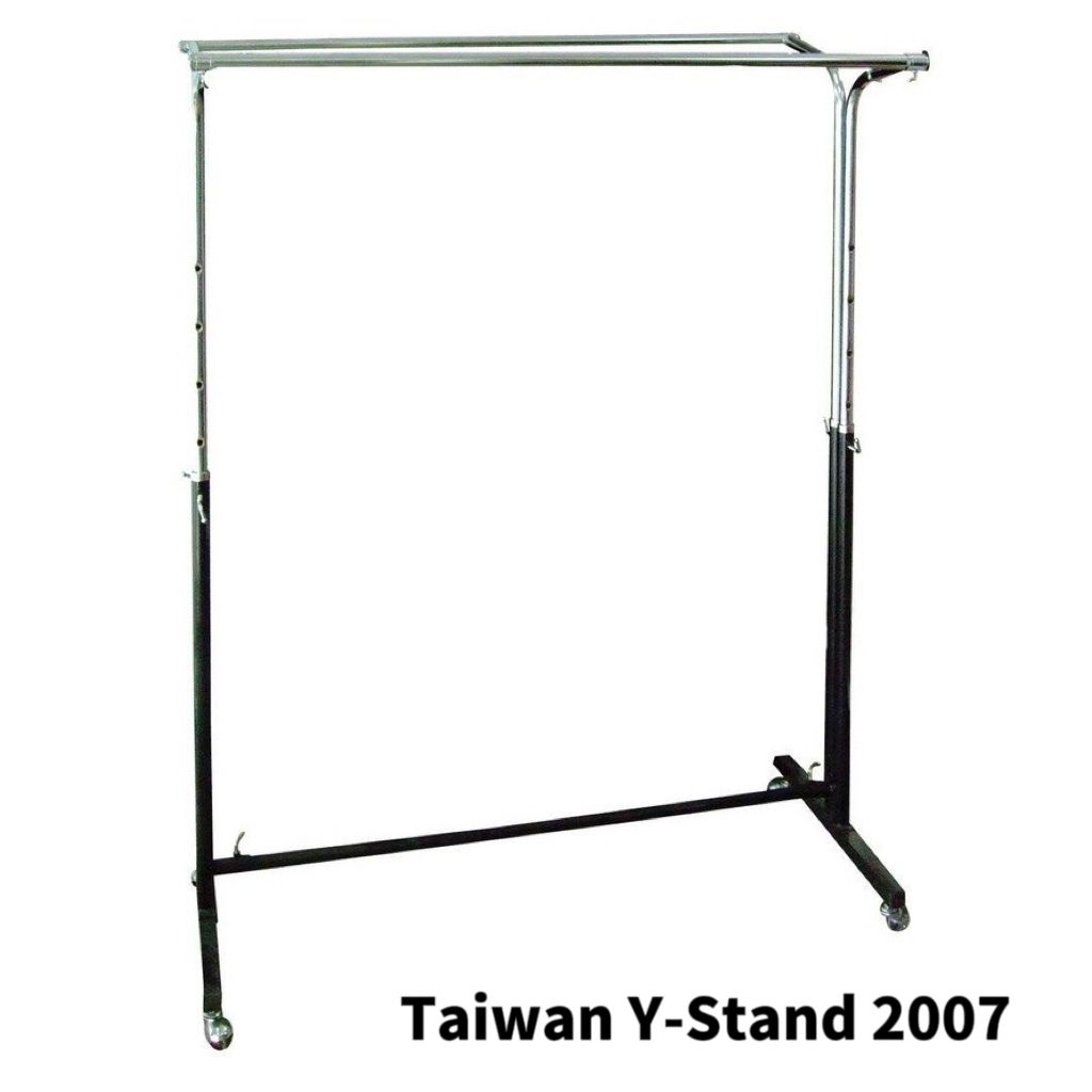 [READY STOCK]TAIWAN Y-STAND 2007 C/W CASTER BLACK-Stand Taiwan/Stand ...
