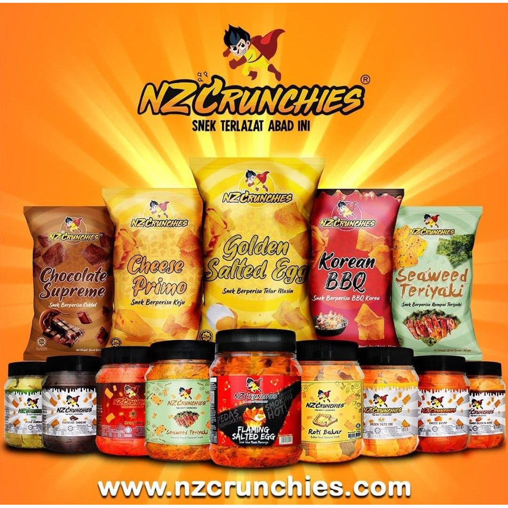 💥NZ CRUNCHIES VIRAL POUCH💥 | Shopee Malaysia