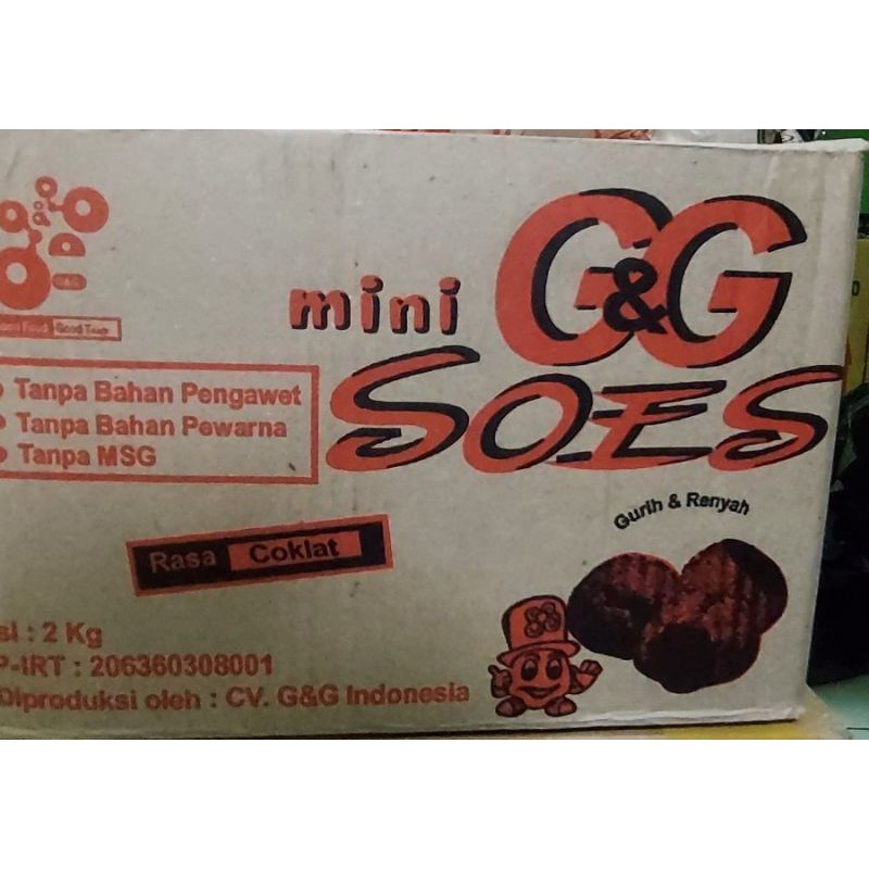 Gg Chocolate Flavored Soes 1 box contains 2 kg | Shopee Malaysia