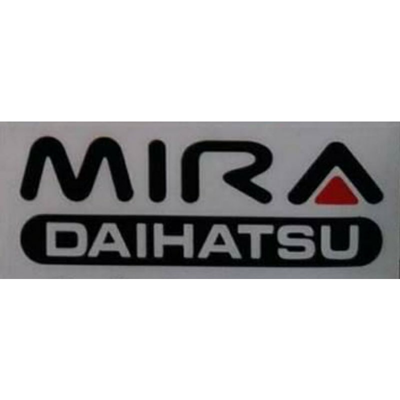 (1 pcs) Daihatsu Mira sticker kereta perodua kancil turbo L200S L500 L5 ...