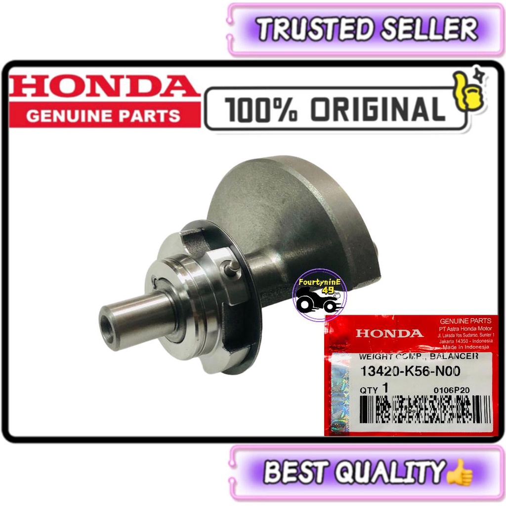 100% ORIGINAL RSX RS150 ENGINE BALANCER / WEIGHT COMP BALANCER | Shopee ...