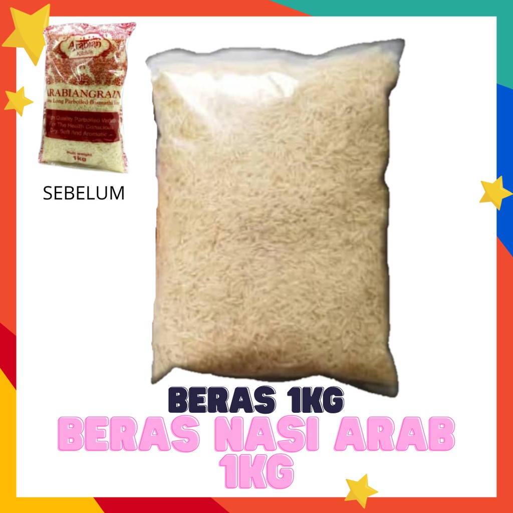 1Kg BERAS BASMATHI NASI ARAB | Shopee Malaysia