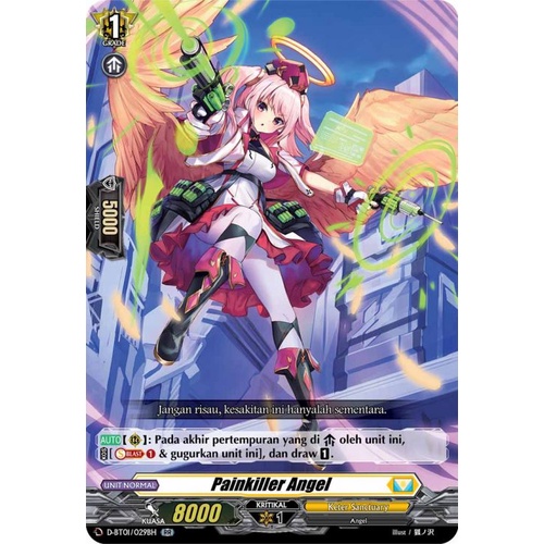 Cardfight Vanguard D-BT01/029BH Painkiller Angel Keter Sanctuary RR (Bahasa) | Shopee Malaysia