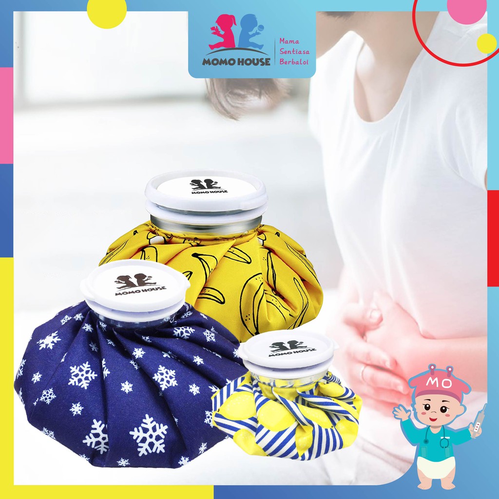 Reusable Ice Hot Bag / Hot Water Bag - Hot & Cooling Therapy (6/9 Inch ...