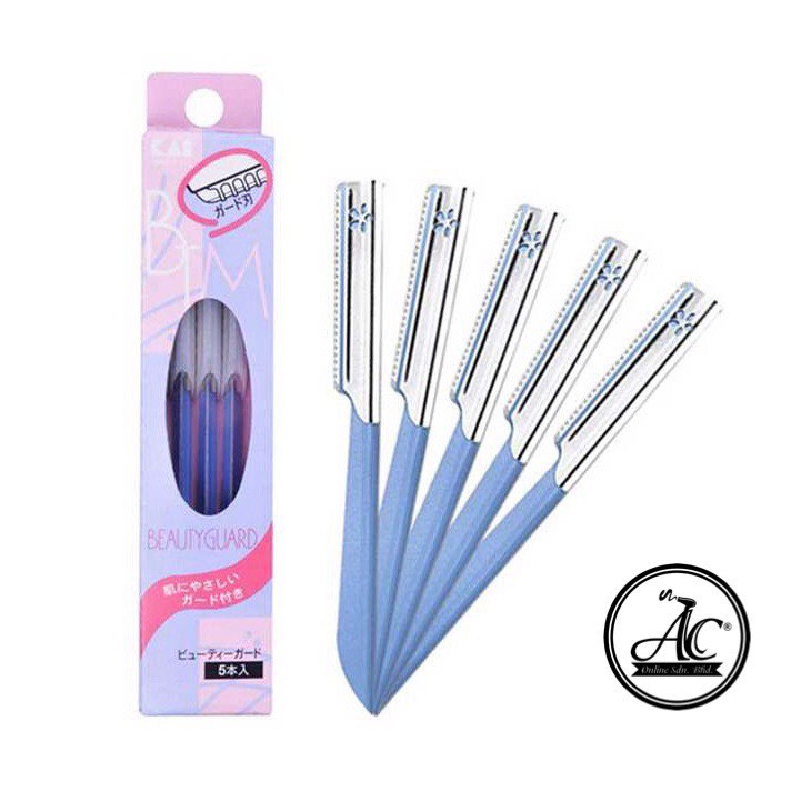 Japan Kai Razor Beauty Guard Beauty M For Face Hair & Eyebrow Shaving ...