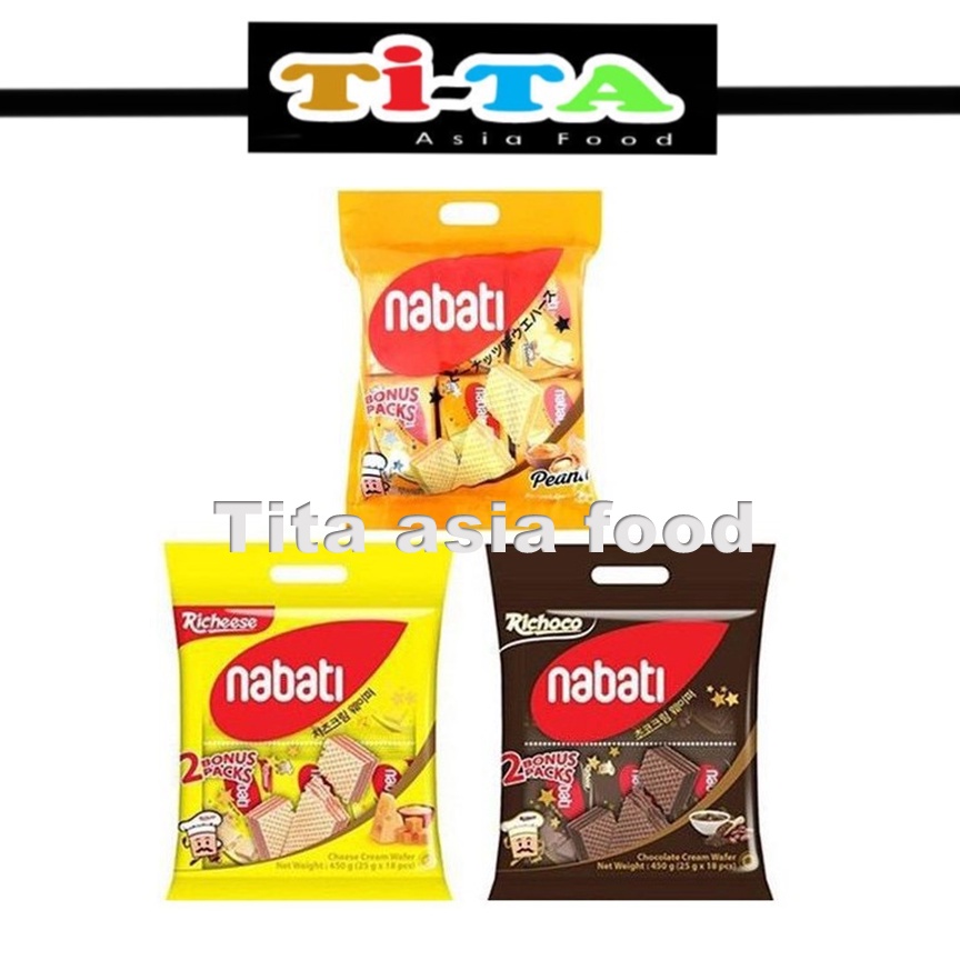 Tita Nabati Cream Wafer 414g (23g x 18pcs) | Shopee Malaysia