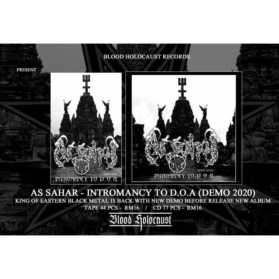 As Sahar - Intromancy To D.O.A (CD) | Shopee Malaysia