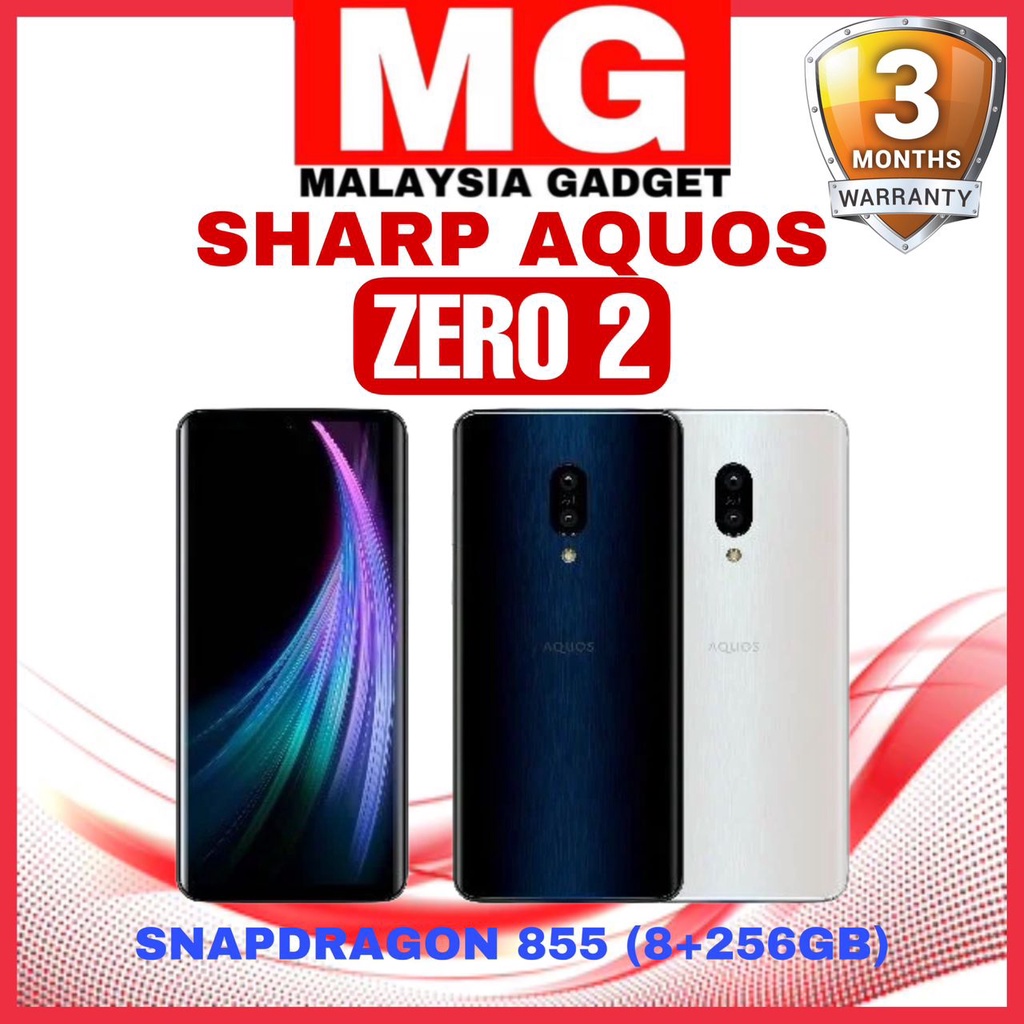 Sharp Aquos Zero 2 (8+256GB) Snapdragon 855 (Original Secondhand)[3 Months Warranty] | Shopee ...