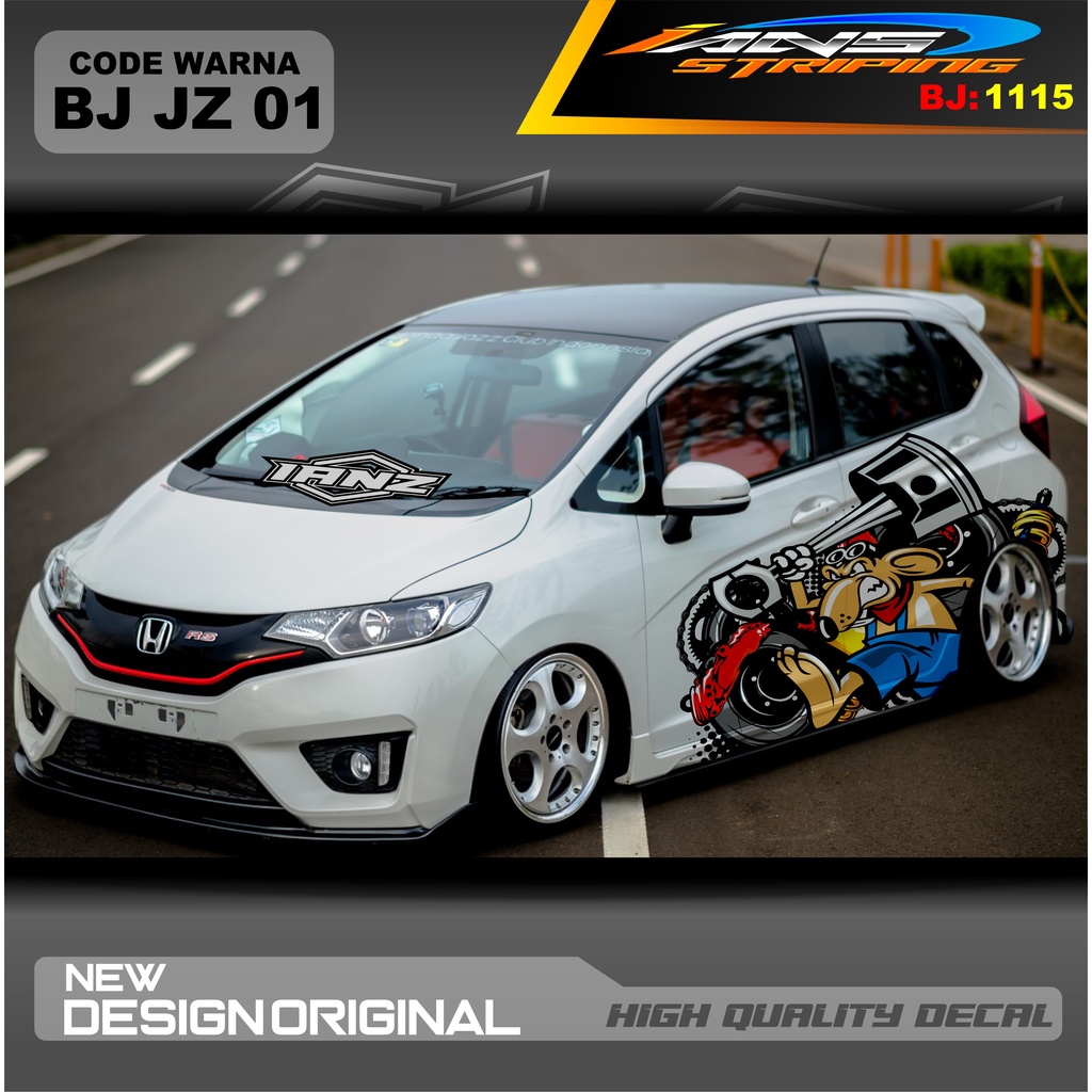 Jazz CAR VARIATION STICKER / BRIO CAR STICKER / SWIFT CAR STICKER DECAL ...