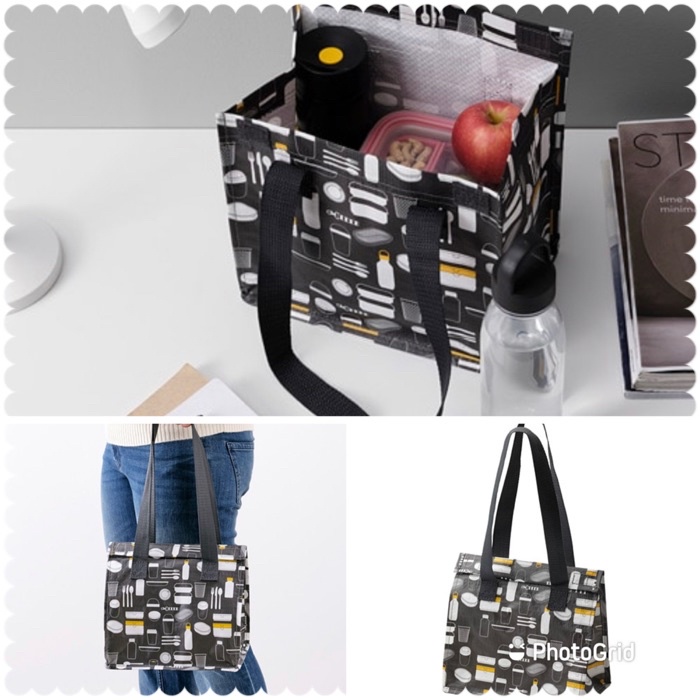 Beg Ikea Biru Original /Laundry Lunch Bag/ Recycle/ Reusable /Backpack ...