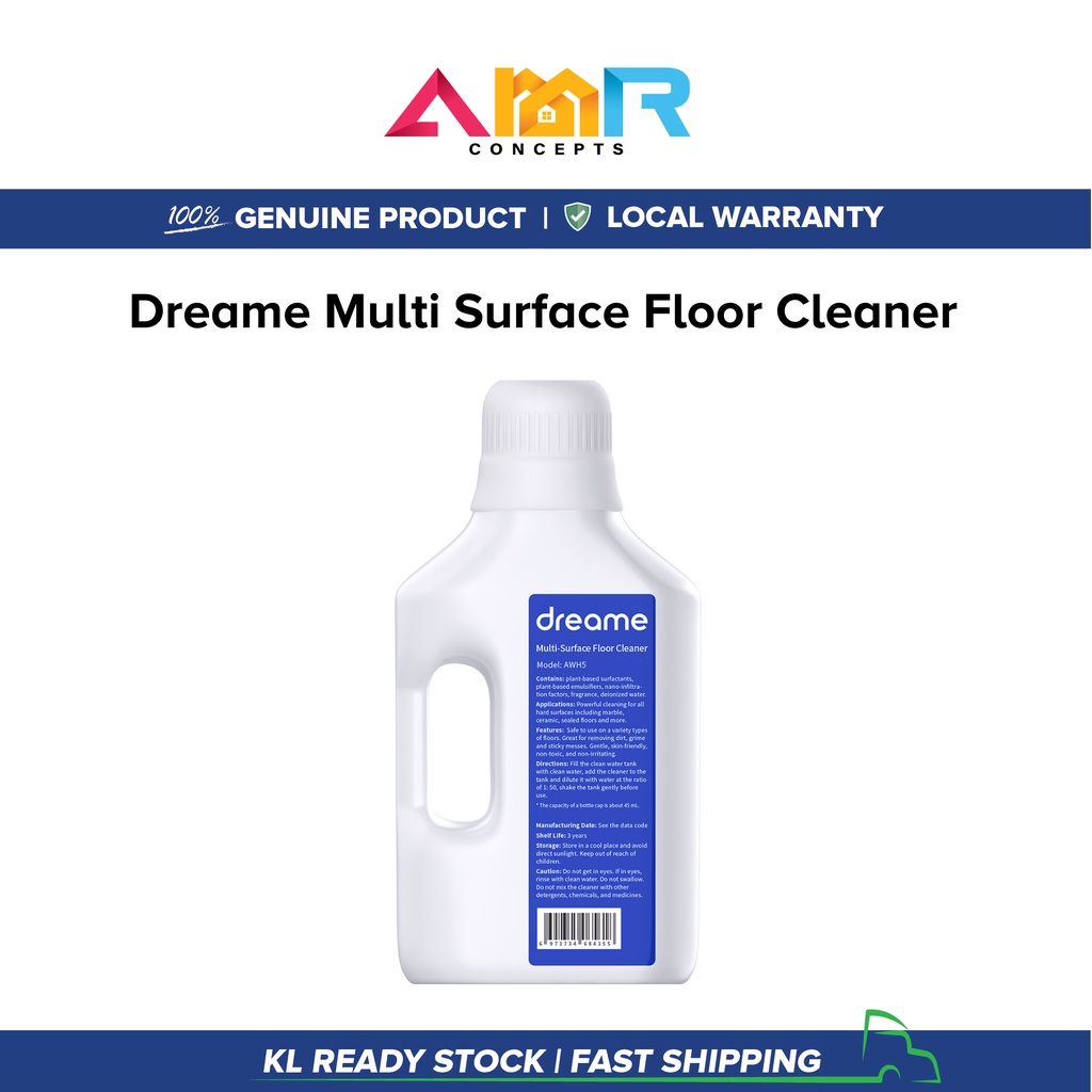 Dreame Multi Surface Floor Cleaner For Dreame H11 Series And W10 Robot