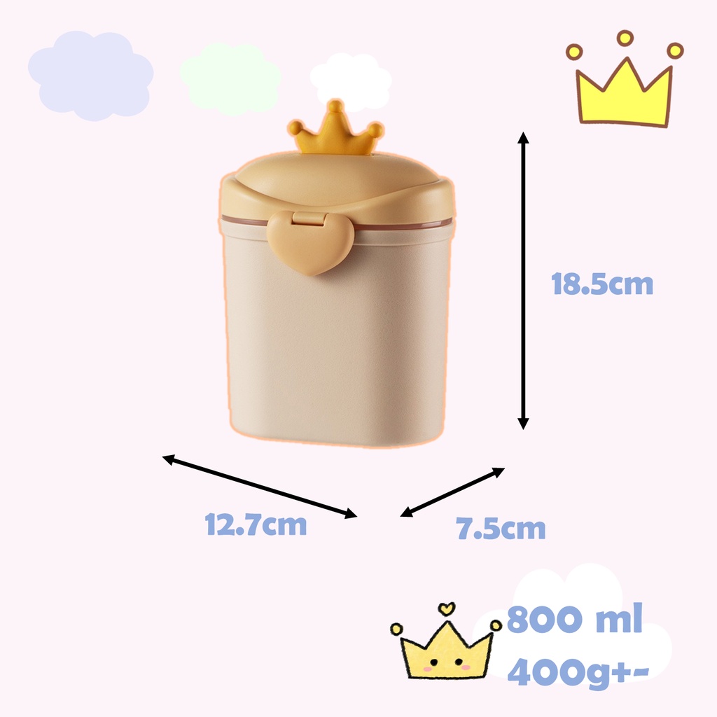 Milk Powder Container Bekas Susu Baby Milk Infants Formula Storage Box ...