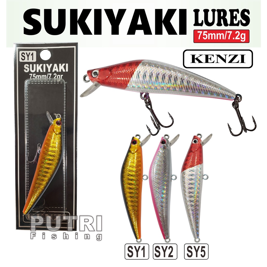 Kenzi SUKIYAKI LURES | Shopee Malaysia