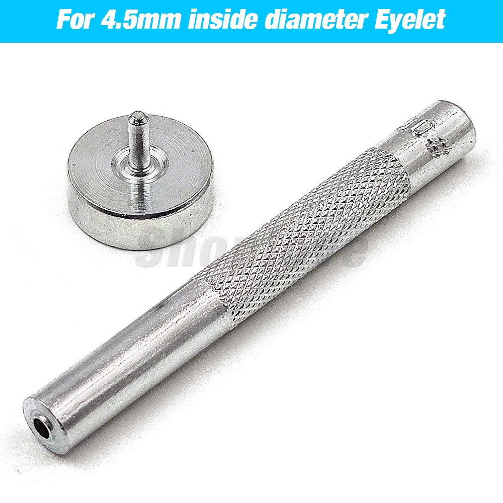 1 Set 2-25mm Eyelet Set Tool Handmade Metal Eyelets Grommet ...