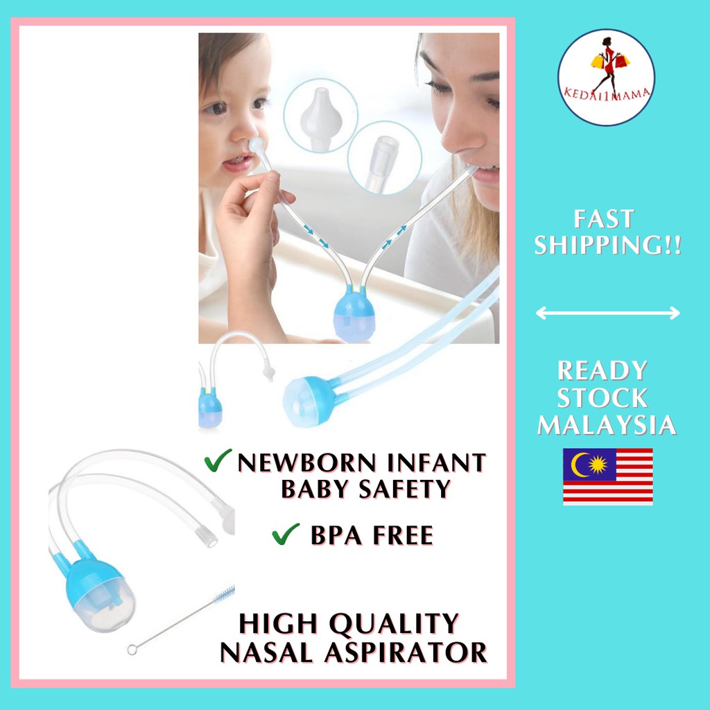 Nasal Aspirator for Baby Sedut Hingus Infant New Born Buang Hingus ...