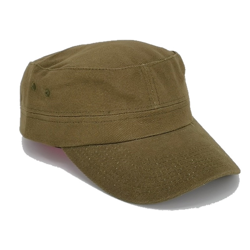 Promotion🇲🇾Unisex army cap military outdoor style plain hat short brim ...