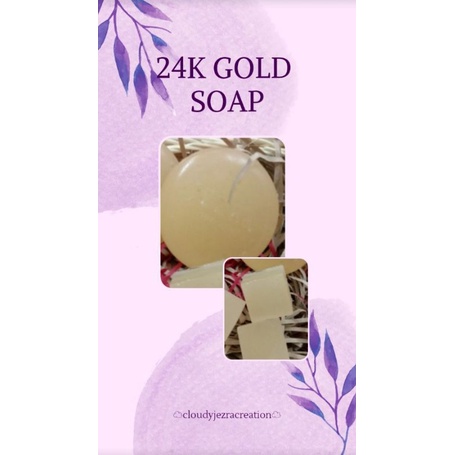 100% (READY STOCK) 24k Gold soap (ANTI-aging) | Shopee Malaysia