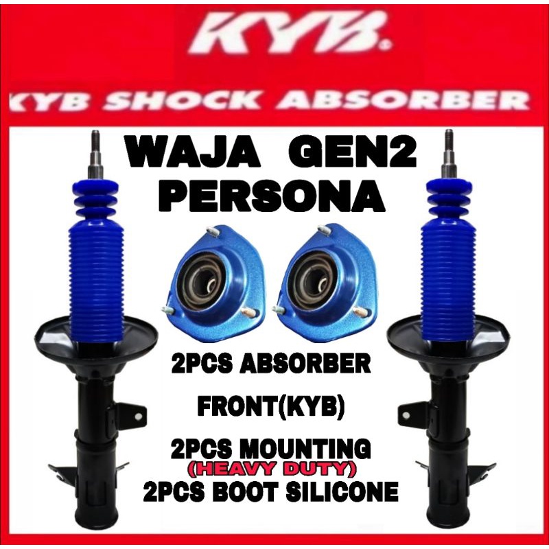 CS KYB PROTON WAJA 1.6 GEN2 PERSONA ABSORBER FRONT GAS KYB NEW ORIGINAL ...