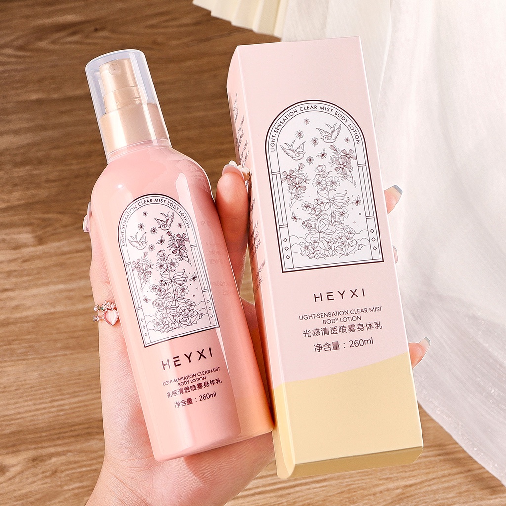 Heyxi Light Sensation Whitening Moisturizing Mist Body Lotion 260ml ...