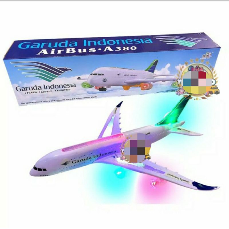 Garuda Indonesia Airbus Toys A380 Lights And Sounds | Shopee Malaysia