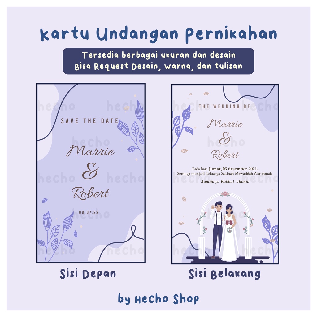 Wedding Invitation Card | Shopee Malaysia