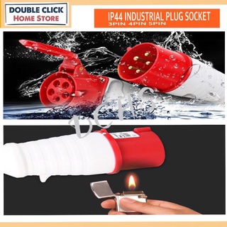 IP44 Weatherproof Industrial Plug Industrial Wall Socket Connector ...
