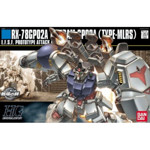 Bandai HG HGUC 1/144 GP02A GP02 GUNDAM | Shopee Malaysia