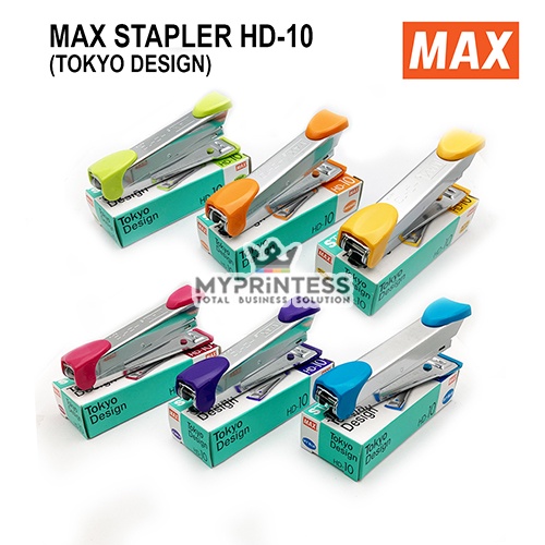 MYPRINTESS MAX STAPLER TOKYO DESIGN HD-10 / PENGOKOT Max No.10 [ FREE ...