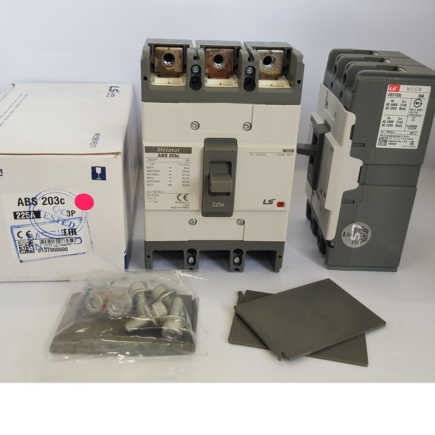 LS MCCB 150-250A 150A 175A 200A 225A 250A 37KA 50KA 3POLE ABS203C ABH203C METASOL | Shopee Malaysia