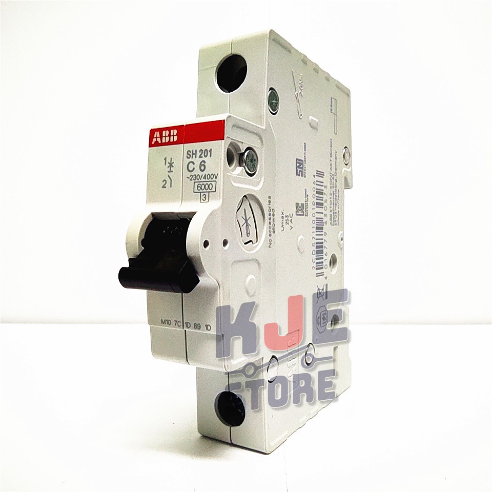 ABB MCB SH201 1P 6kA [6A/10A/16A/20A/32A/40A/63A] [Ready Stock] | Shopee Malaysia