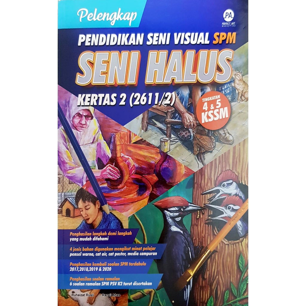 [ Pan Asia ] Pelengkap Pendidikan Seni Visual Seni Halus Kertas 2 SPM ...